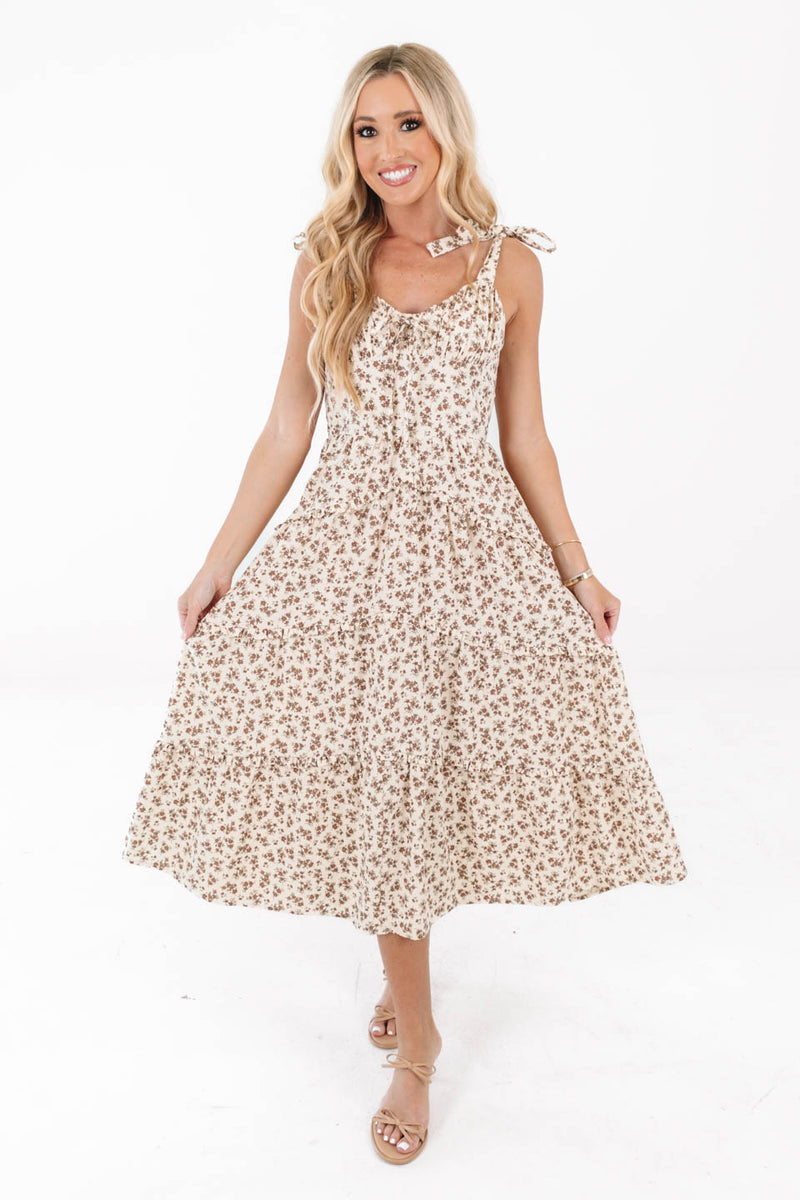 Simple Standards Midi Dress - Cream – The Impeccable Pig